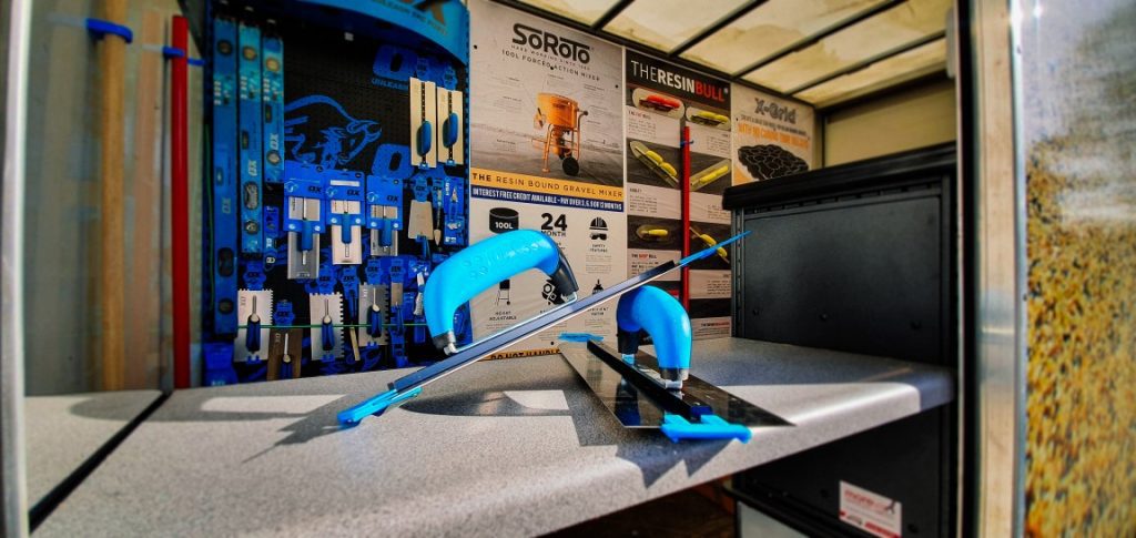 Launch of the PermaPave Mobile Resin Bound Gravel Shop – GCL Products Blogs