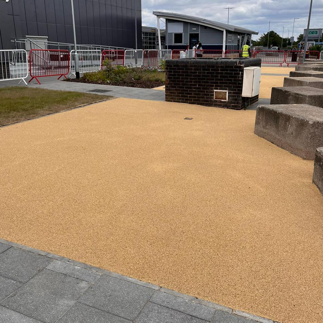Resin Bonded Pathways at East Midlands Airport | GCL Products