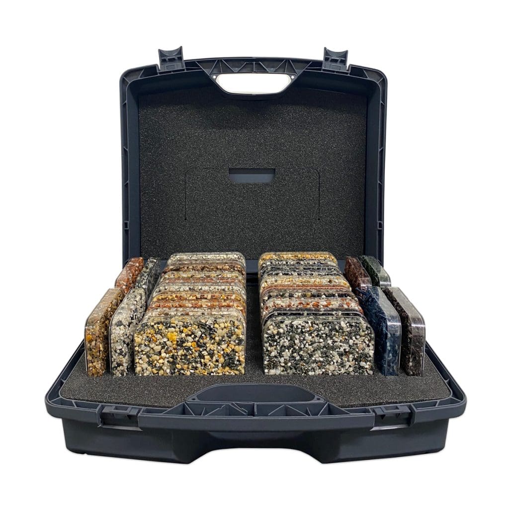 Resin Bound Sample Case | PERMABOUND Resin Bound Gravel Sample