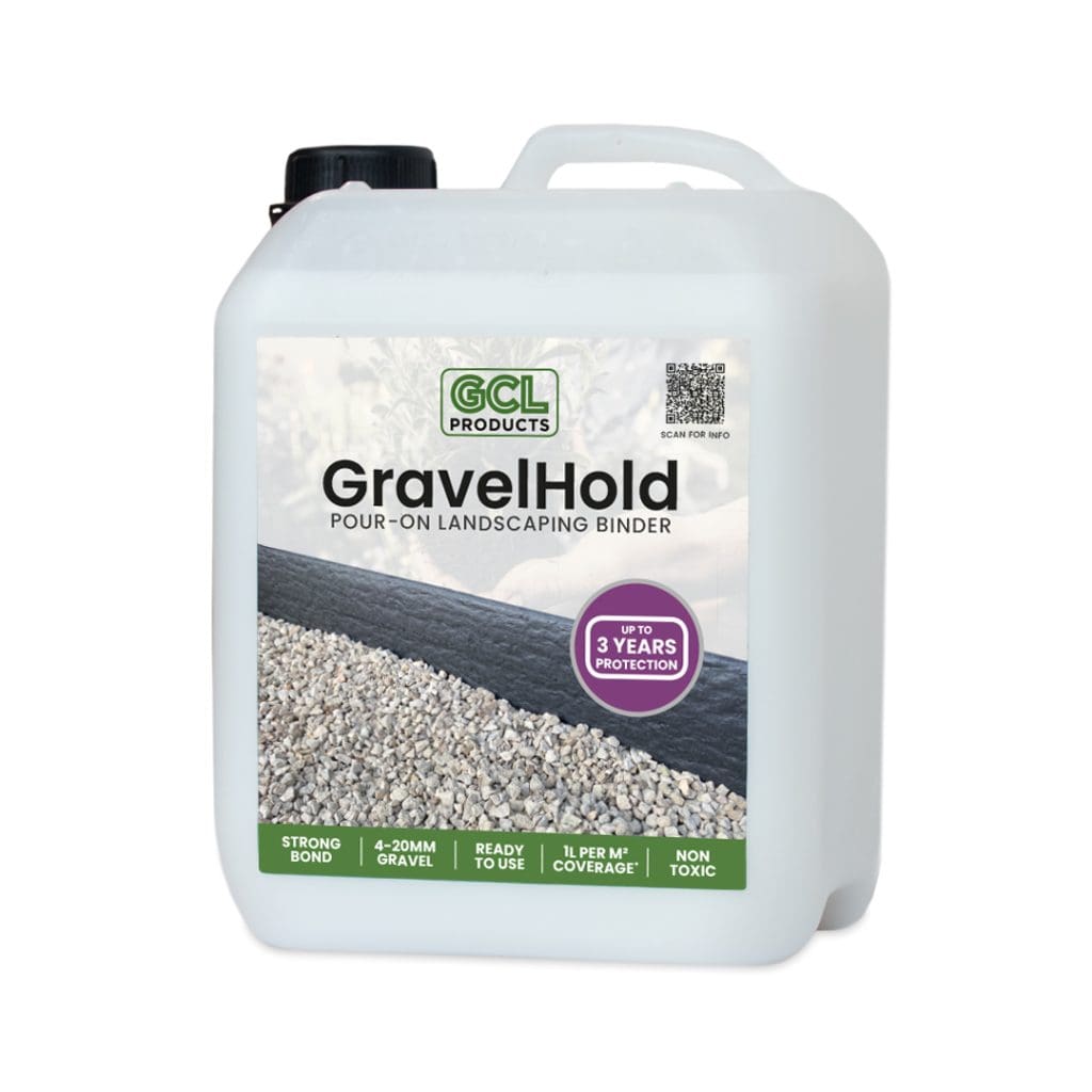Pour On Gravel Binder | Loose Gravel Binder | GravelHold